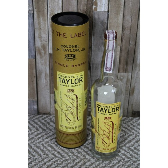 Colonel E.H. Taylor | Other | Empty Bottle Of Colonel Eh Taylor Single ...